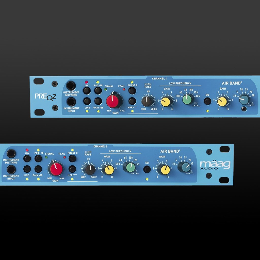 Mäag PreQ2 中国首批已到货OscAudio 奥斯音频——“蓝色超新星” 带EQ和AirBand的话放 | 叉烧网